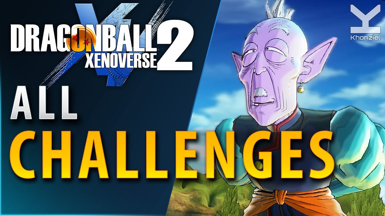 Dragon Ball Xenoverse 2 - All Challenge Quests - YouTube