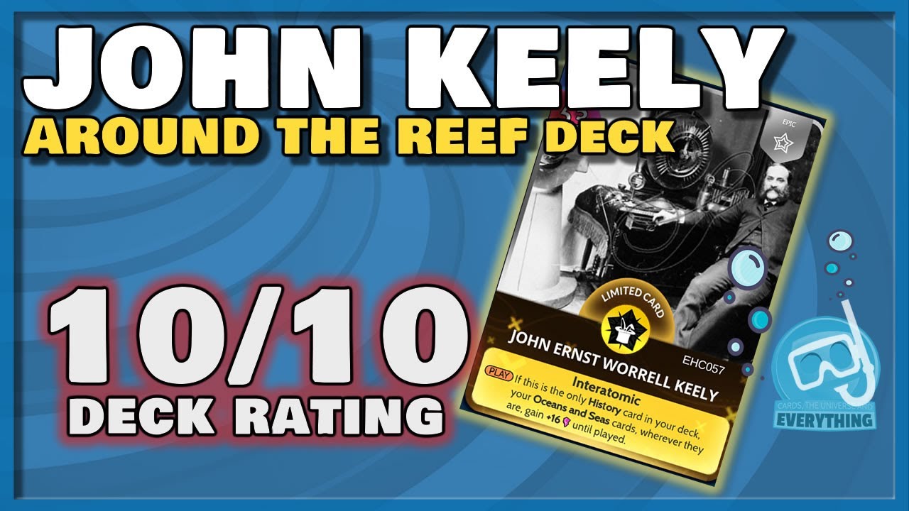 John Ernst Worrell Keely DeckTest - Cards Universe & Everything - YouTube