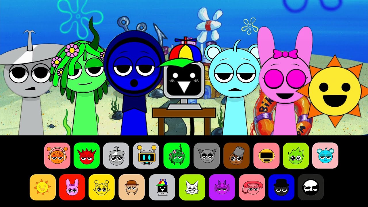 🎶Incredibox Sprunki - SPONGEBOB Theme Song (MOD/COVER )🎶 - YouTube