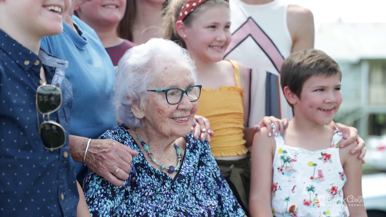 Happy 100th Birthday to Mildred Goldsmith! - YouTube