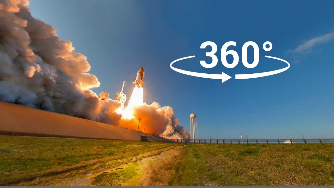 [VR 360] Space Shuttle flight deck + launch of STS-133 - YouTube