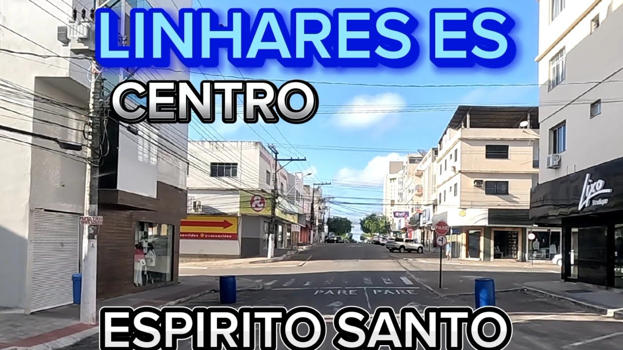 PASSANDO PELO CENTRO DE LINHARES ES #linhares #atego #mercedesbenz # ...