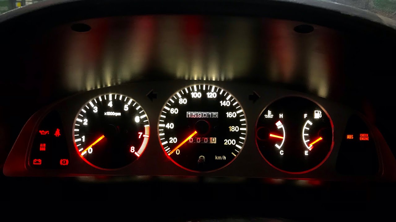 Suzuki Baleno Speedometer Modified - YouTube
