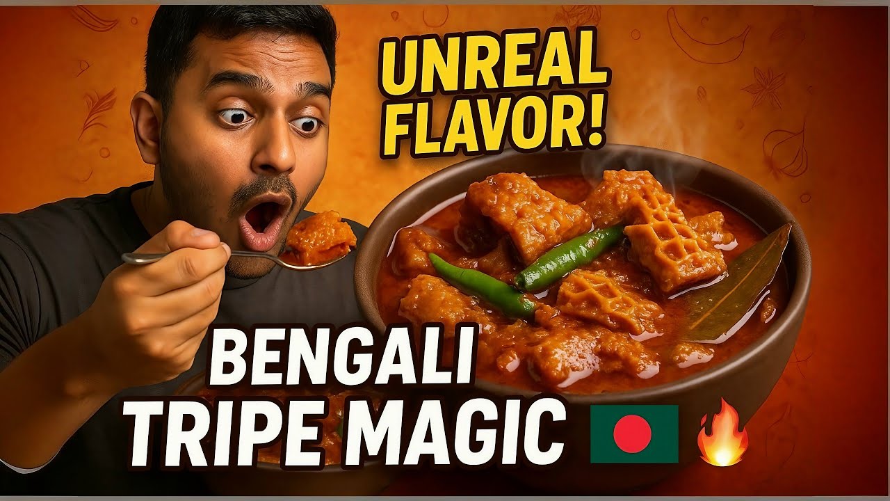 Simple Bengali Tripe Recipe That Will Change Your Life! - YouTube