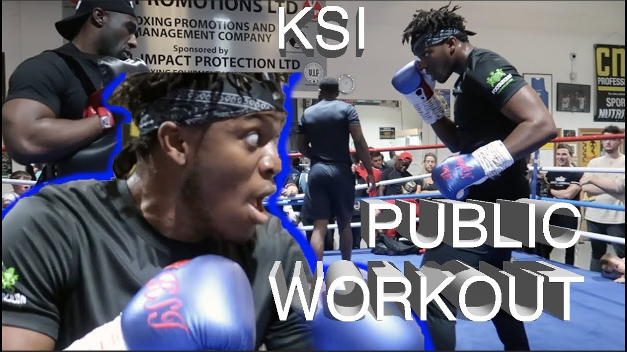 KSI PUBLIC WORKOUT - YouTube