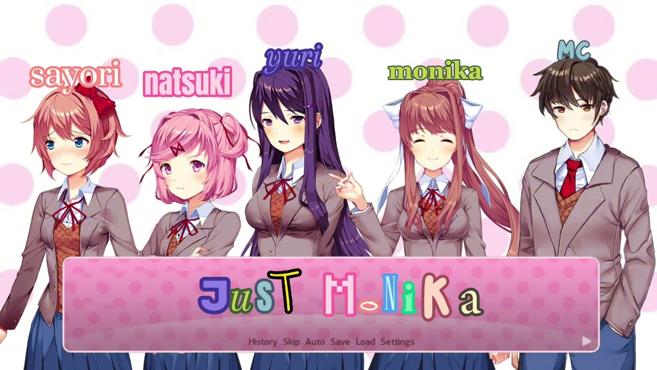 Just Monika|Cover|OG Song By: @randomencounters and @OR3O_xd|Read desc ...