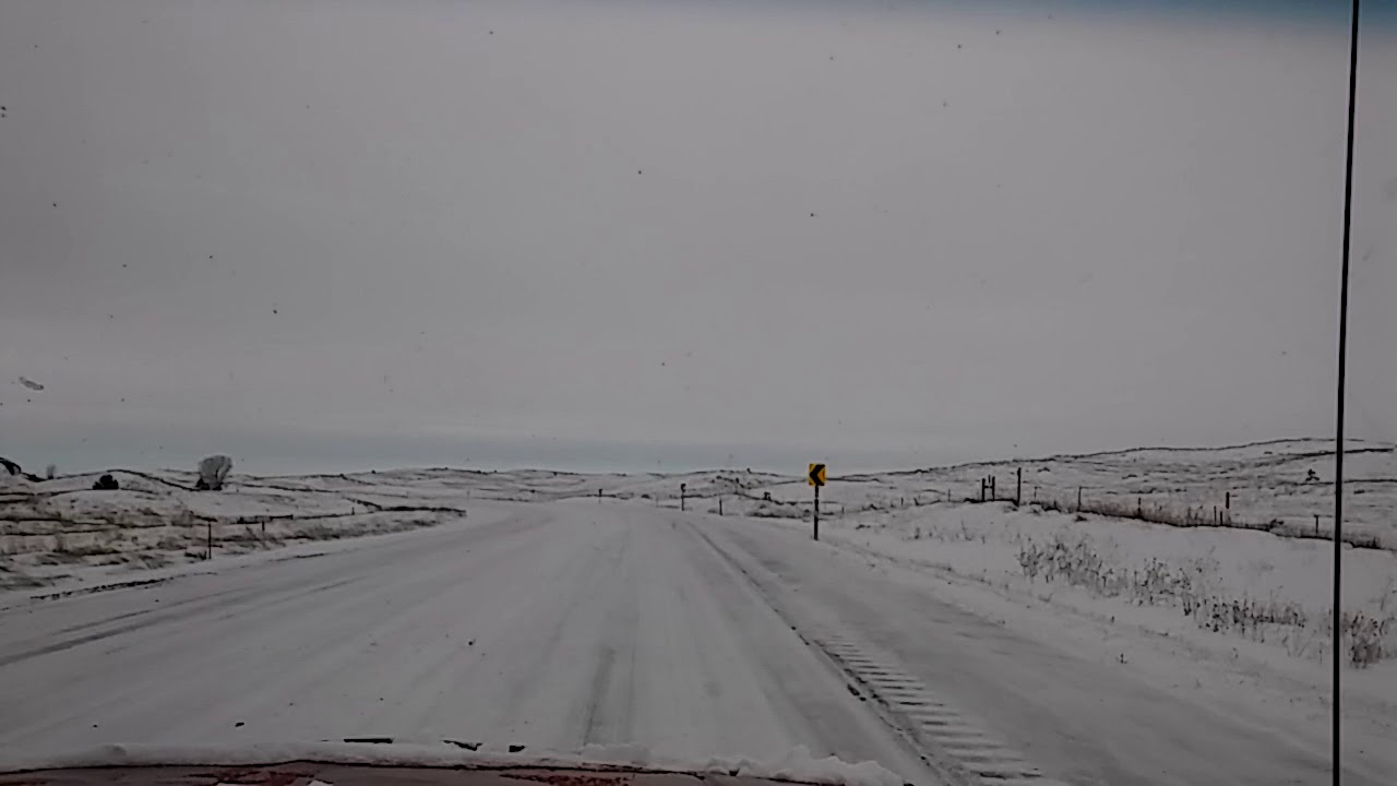 Nebraska Blizzard in the Sandhills 1/22/2018 - YouTube