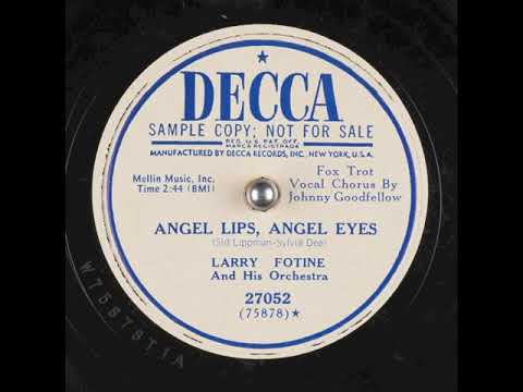 Angel Lips, Angel Eyes (1950) - Johnny Goodfellow - YouTube