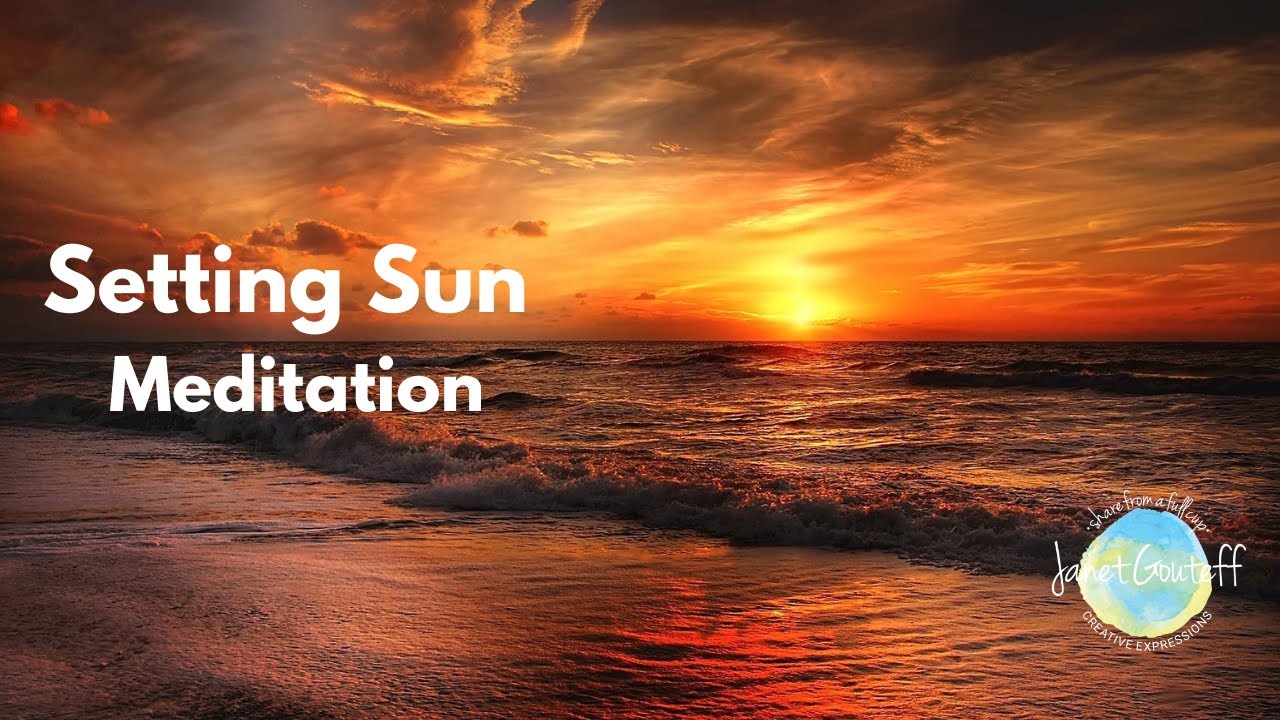 Setting Sun over the Ocean | Creative Visualisation and Relaxation ...