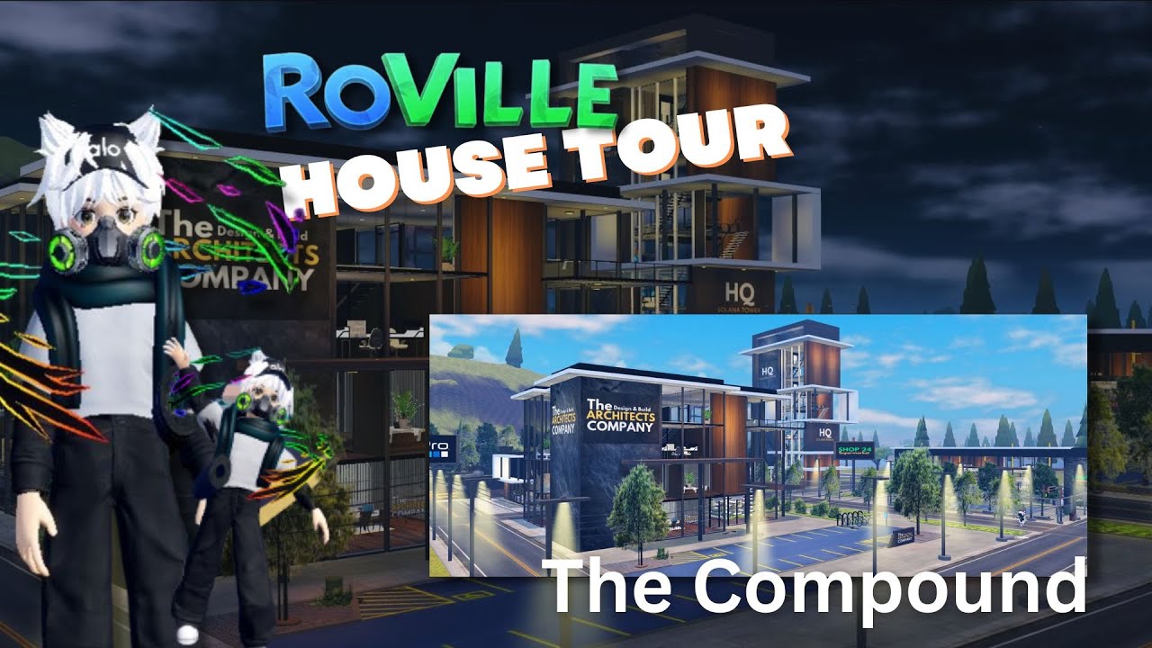 [HOUSE TOUR] - The Compound | RoVille Builds | Built By: CEO - YouTube