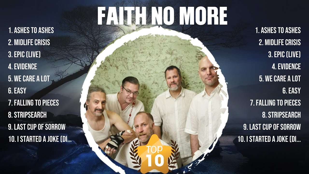 Faith No More Top Hits Popular Songs - Top 10 Song Collection - YouTube