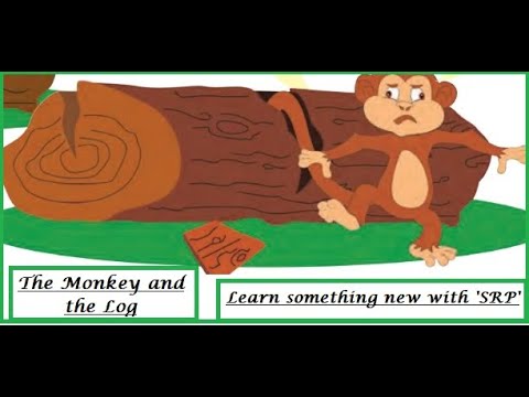#The Monkey and the Log - #Short Story - 9 #viralvideo #shortvideo # ...