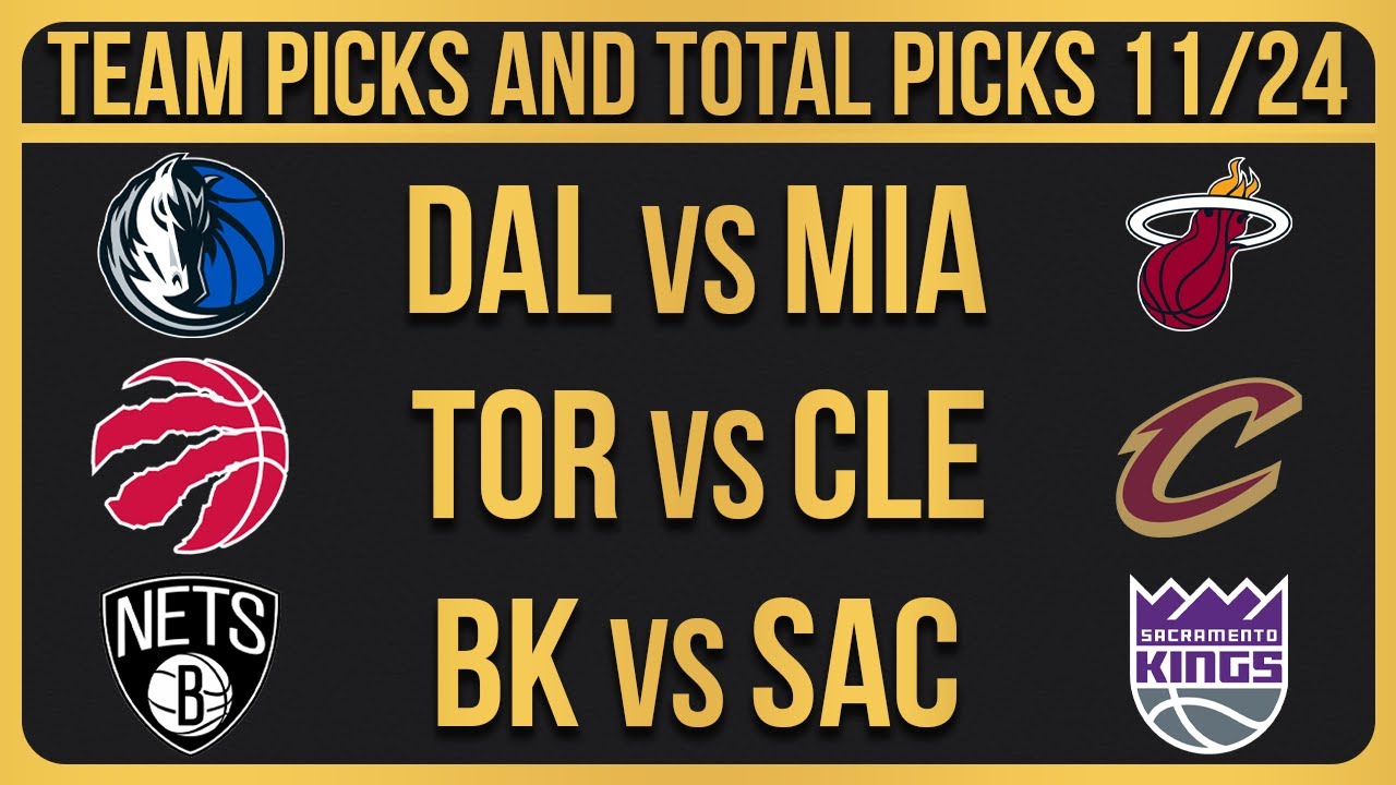 NBA Picks Today 11/24/2024 NBA Picks and Predictions NBA Bets Today ...