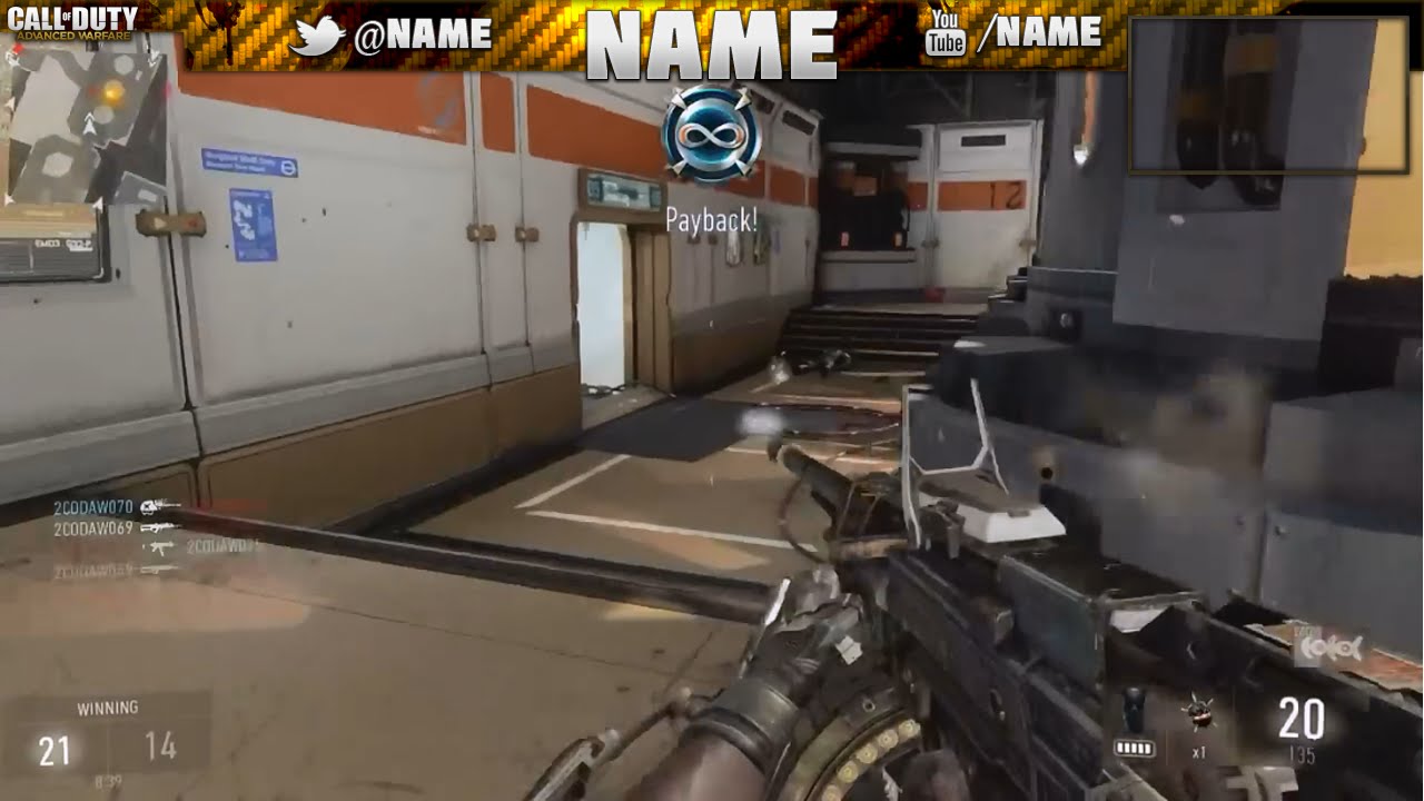 "Call of duty advanced warfare live stream overlay" - YouTube