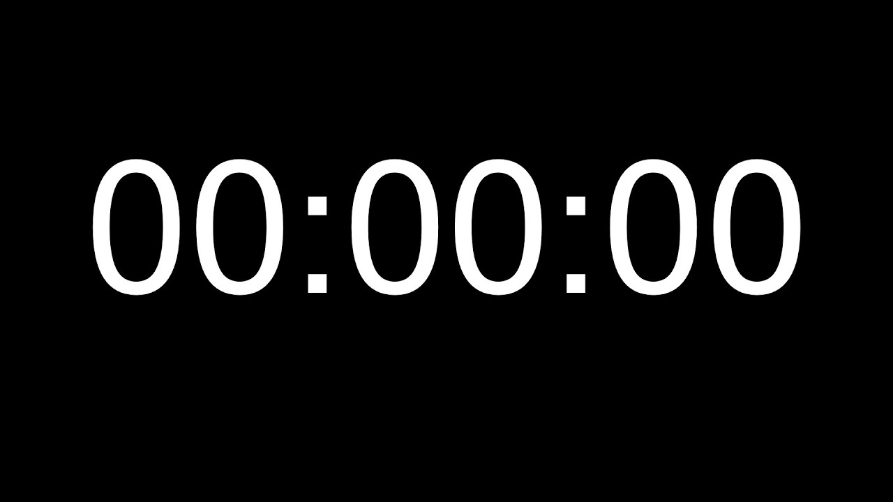 2 hour stopwatch digital workout clock - YouTube