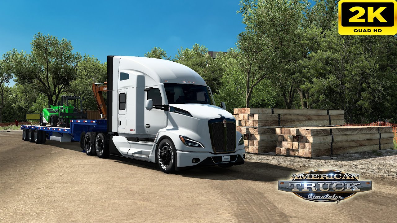 American truck simulator Kenworth T680 | DLC Arkansas - JBX GRAPHICS 2 ...