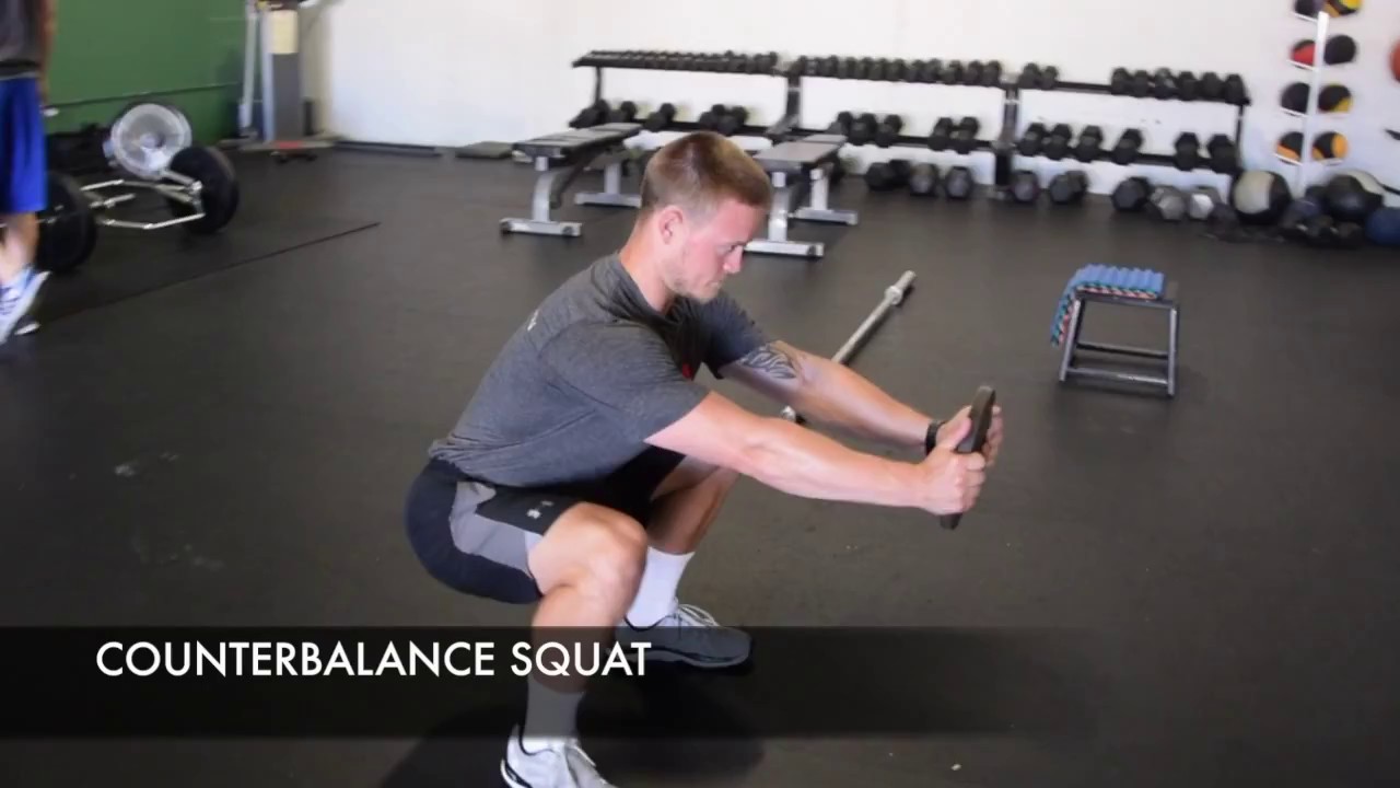 Counterbalance Squat - YouTube