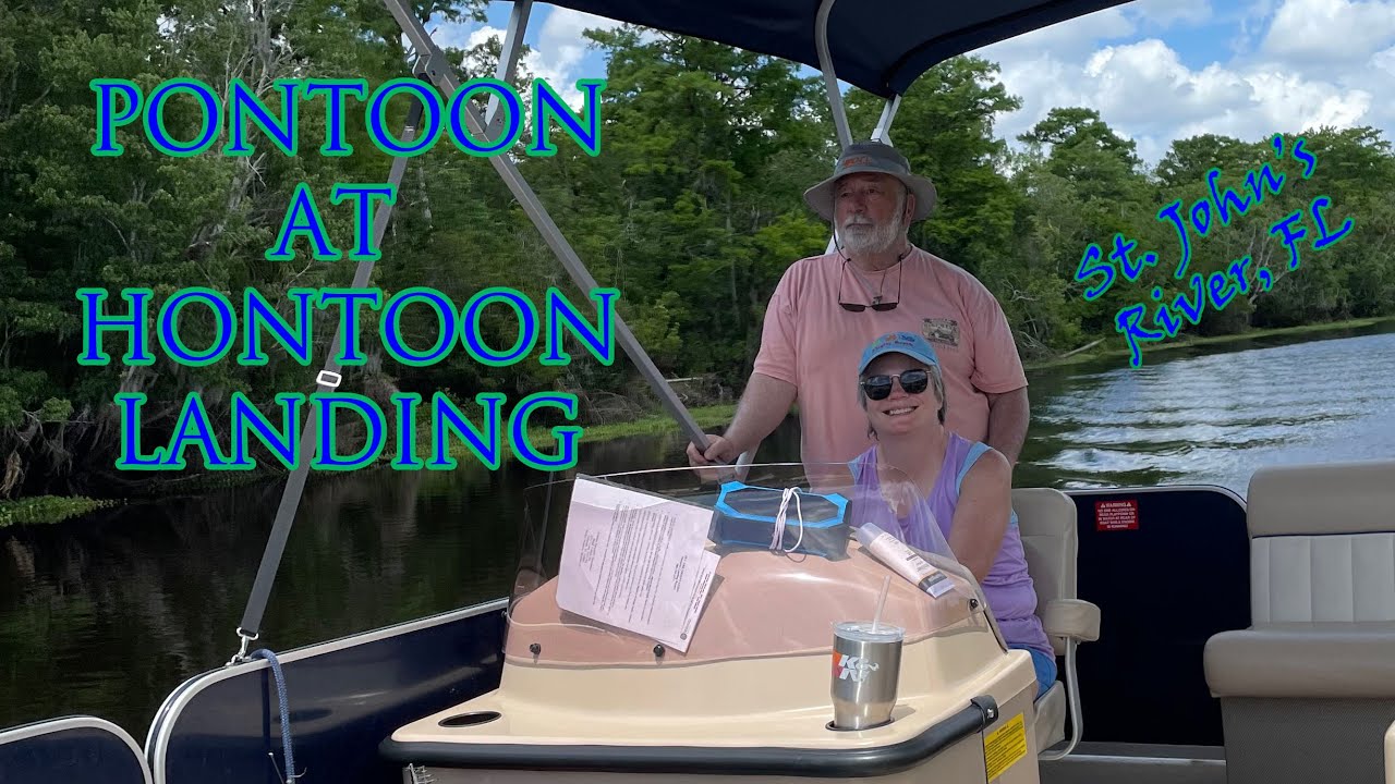 Hontoon Resort and Marina, Deland, FL. Pontoon rental on the St. John's ...