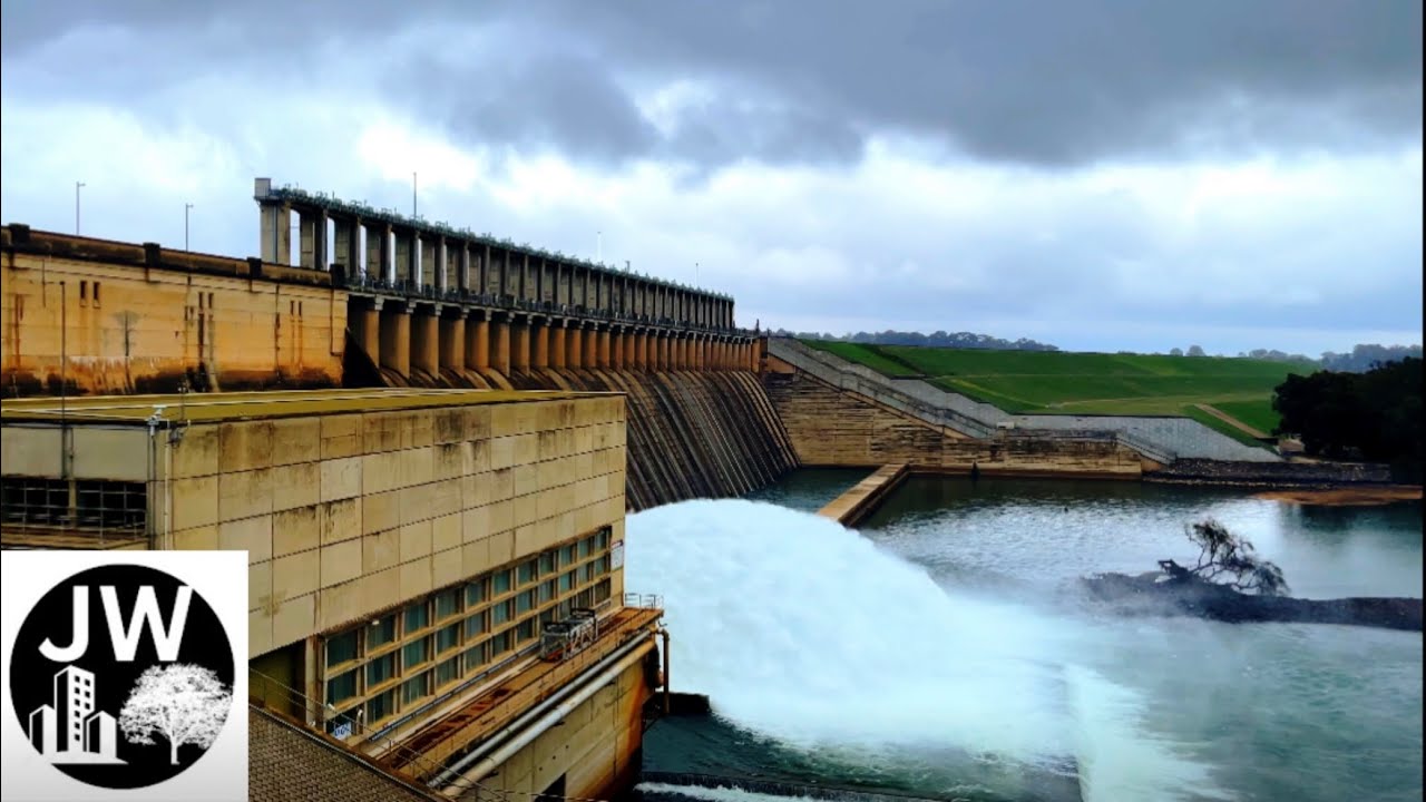Exploring the Hume Dam, Murray River New South Wales, Australia - YouTube