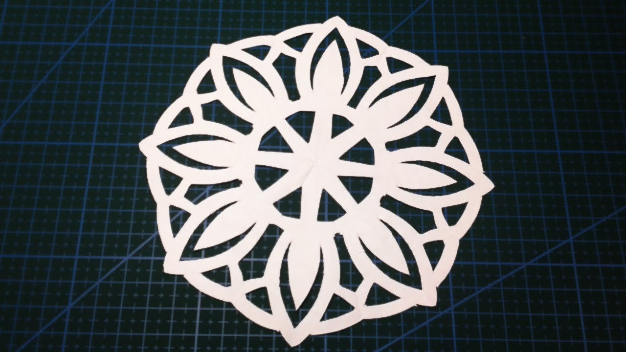 Easy paper cutting Mandala Designs-How to make simple Mandala Designs ...