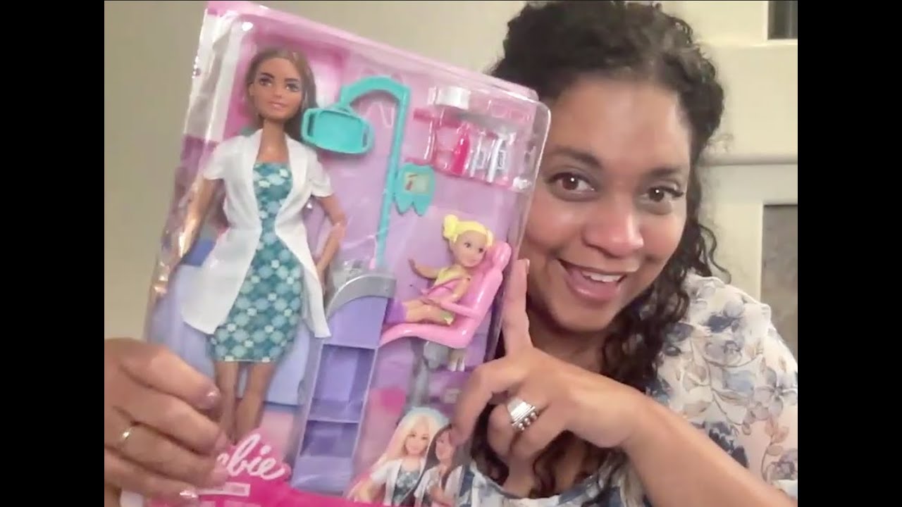 Barbie Careers Dentist Playset: Caring for Smiles with Style! - YouTube