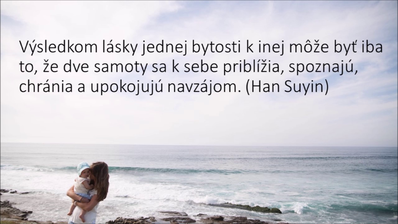 láska - citáty o láske - YouTube