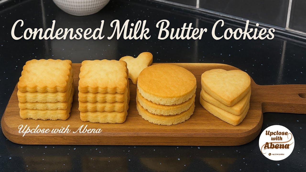How to Make Condensed Milk Butter Cookies | The Best 4 Ingredient ...