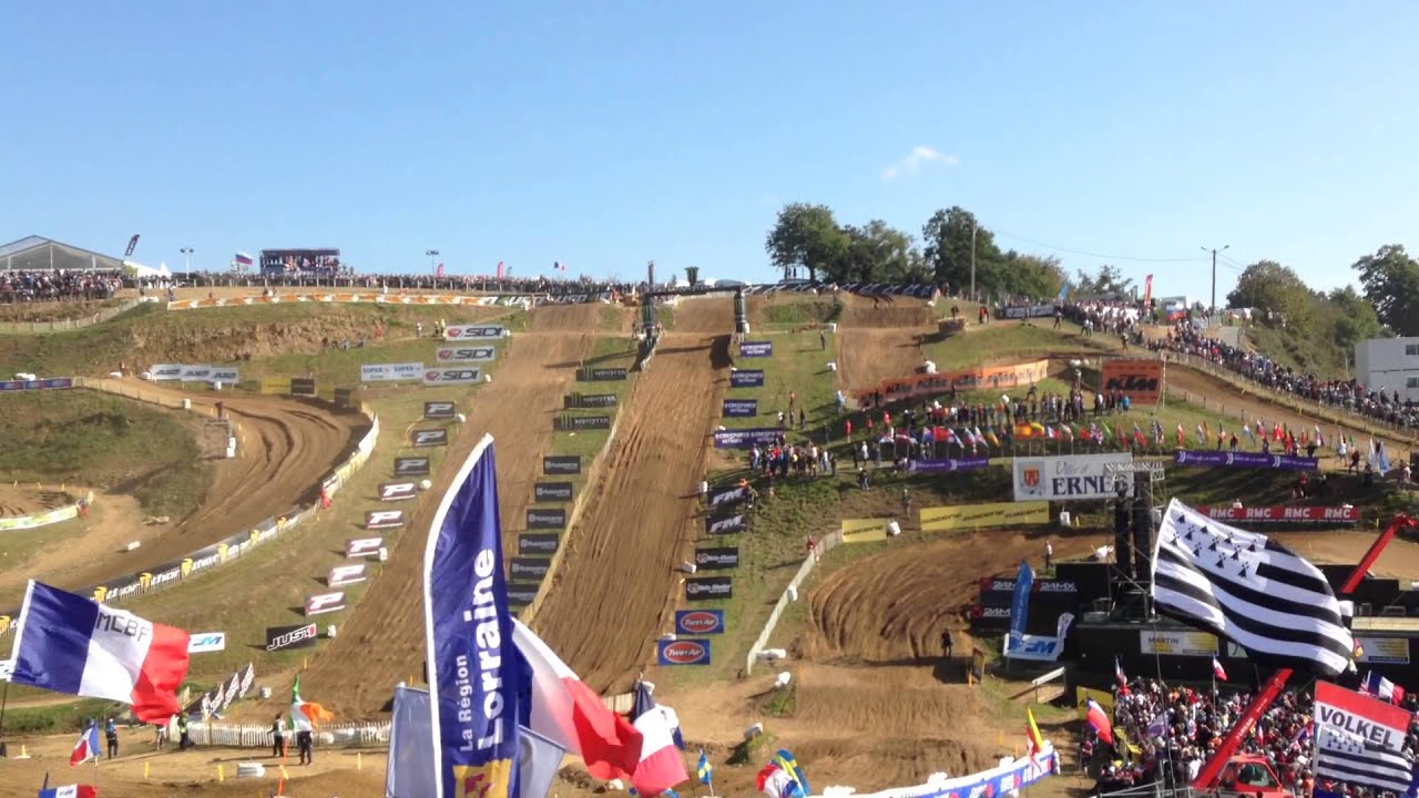 MXDN 2015 Ernée : Race 3 (Open & MXGP) - YouTube
