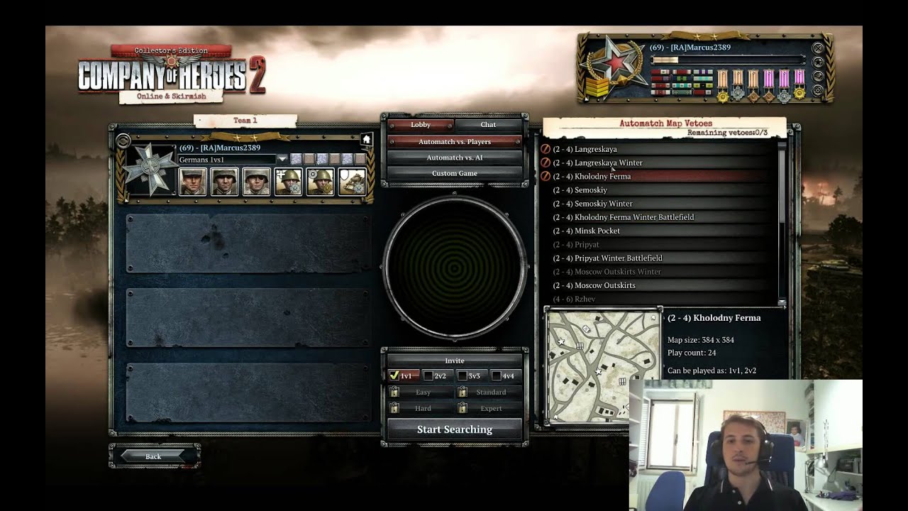 CoH 2 Tutorial #3: Ladder, Veto, Faceplates e XP Kickers - YouTube