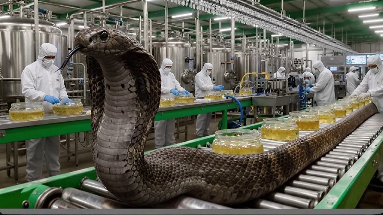 Inside a Python Bioprocessing Factory: From Venom to medicine and ...