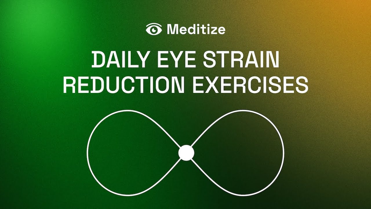 Daily Eye Strain Reduction Exercises - YouTube