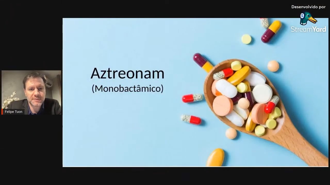 Curso de Antibióticos (aula#8) - Monobactâmicos (aztreonam) - YouTube