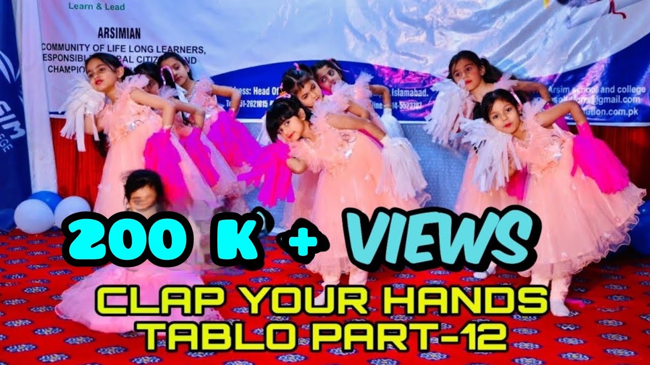 KIDS TABLO CLAP YOUR HANDS BEAUTIFUL PERFORMANCE - YouTube