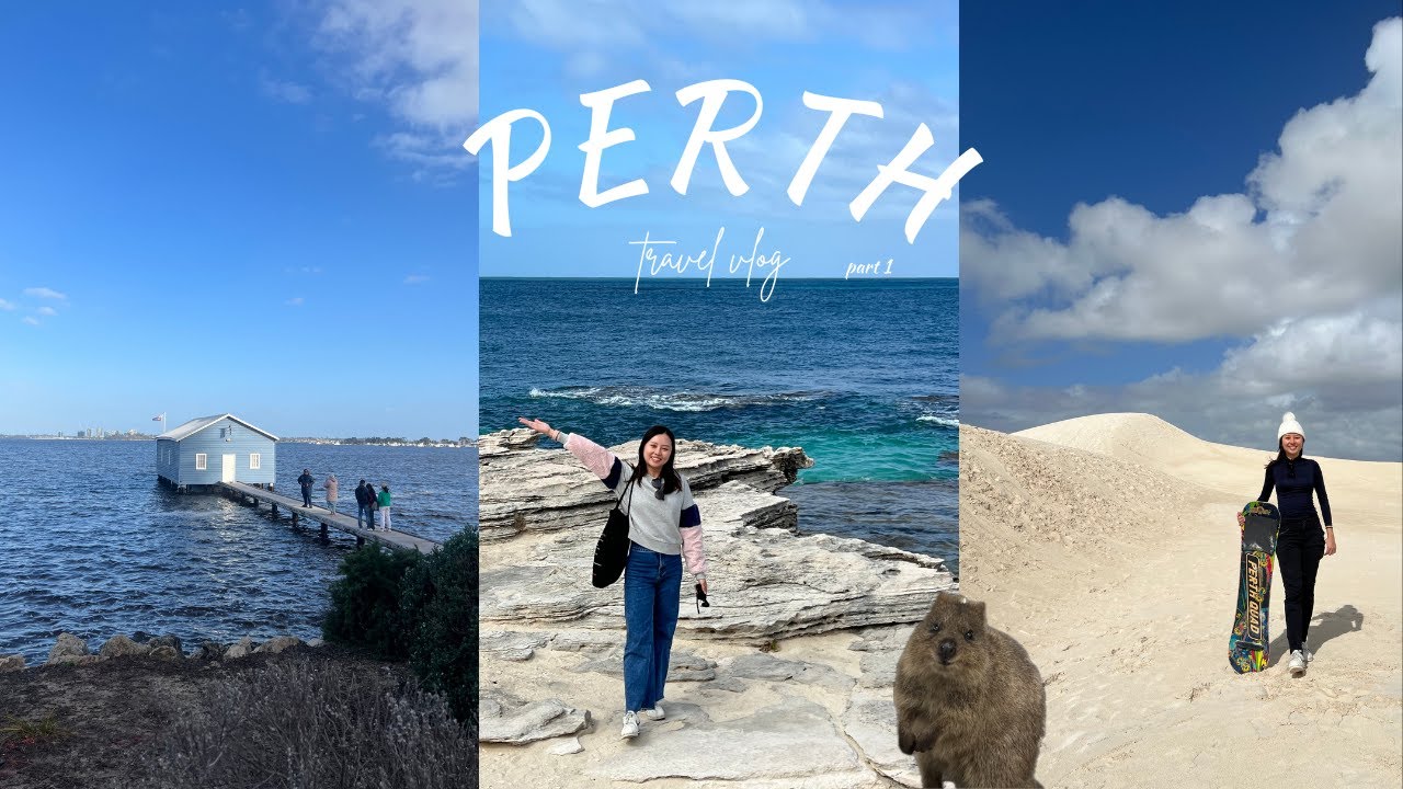 Perth Vlog Pt 1 | What to do in Perth 2024 - Perth City, Rottnest ...