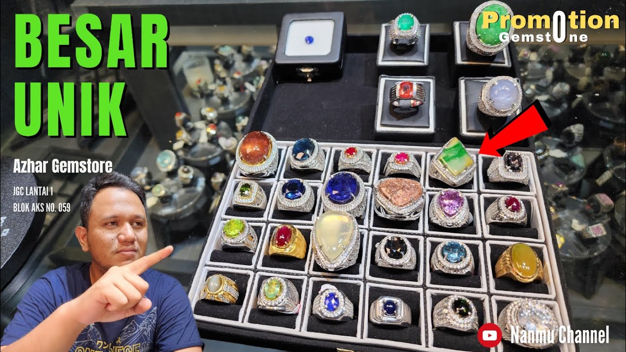 PROMOSI BATU PERMATA [02/05/23] JADE TOURMALINE SAPPHIRE RUBY IOLITE EMERALD OPAL - AZHAR ...