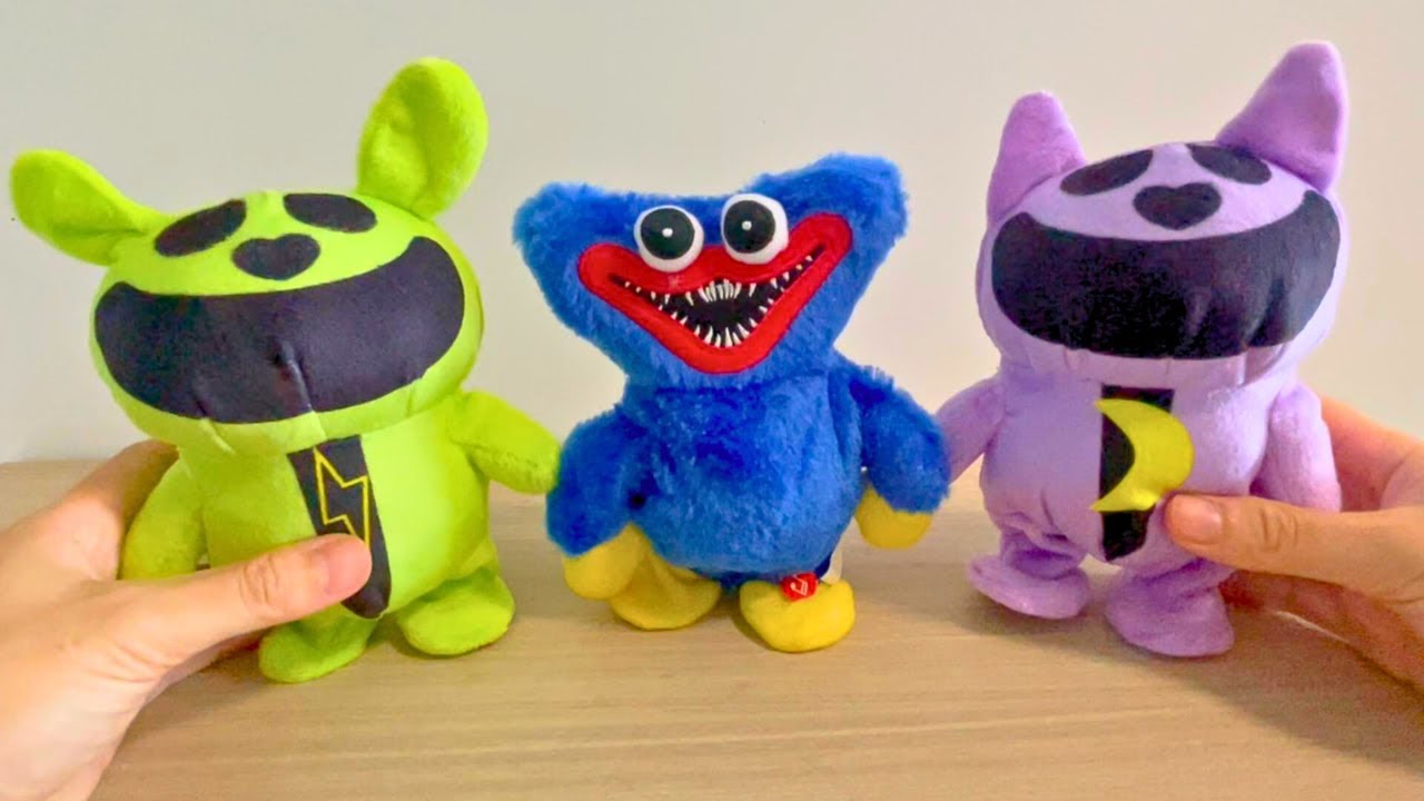 Catnap Plush and Hoppy Plush Walking Toy Unboxing and Review 2024 ...