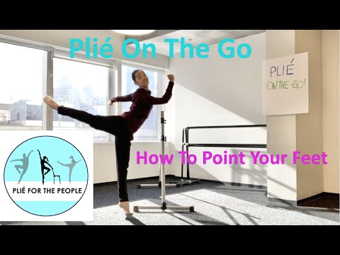 How To Point Your Feet In Ballet - YouTube