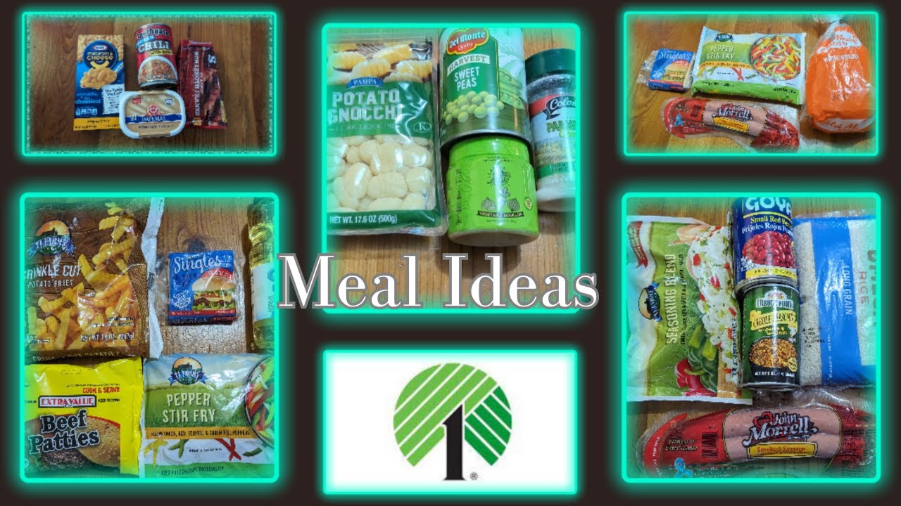 Meals Made with Dollar Tree Ingredients July 2023 5 Ideas to Try - YouTube
