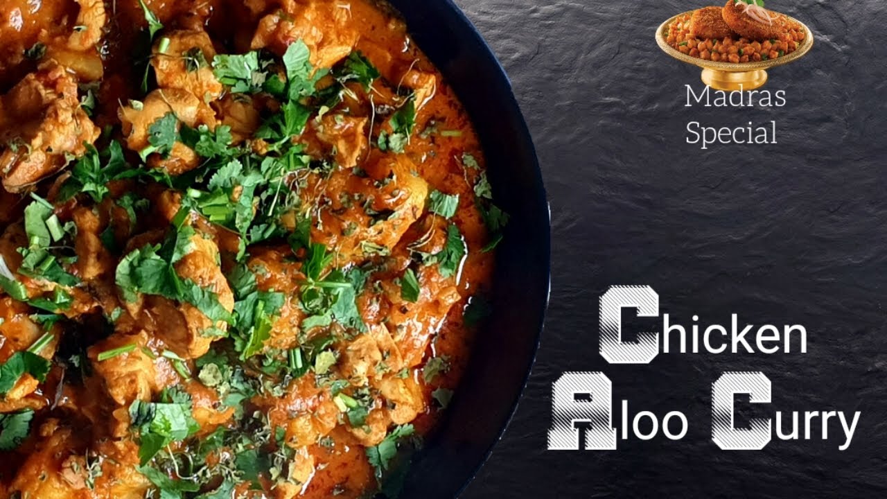 Chicken Aloo Curry / Potato Chicken Curry / Chicken Recipe / Side dish ...