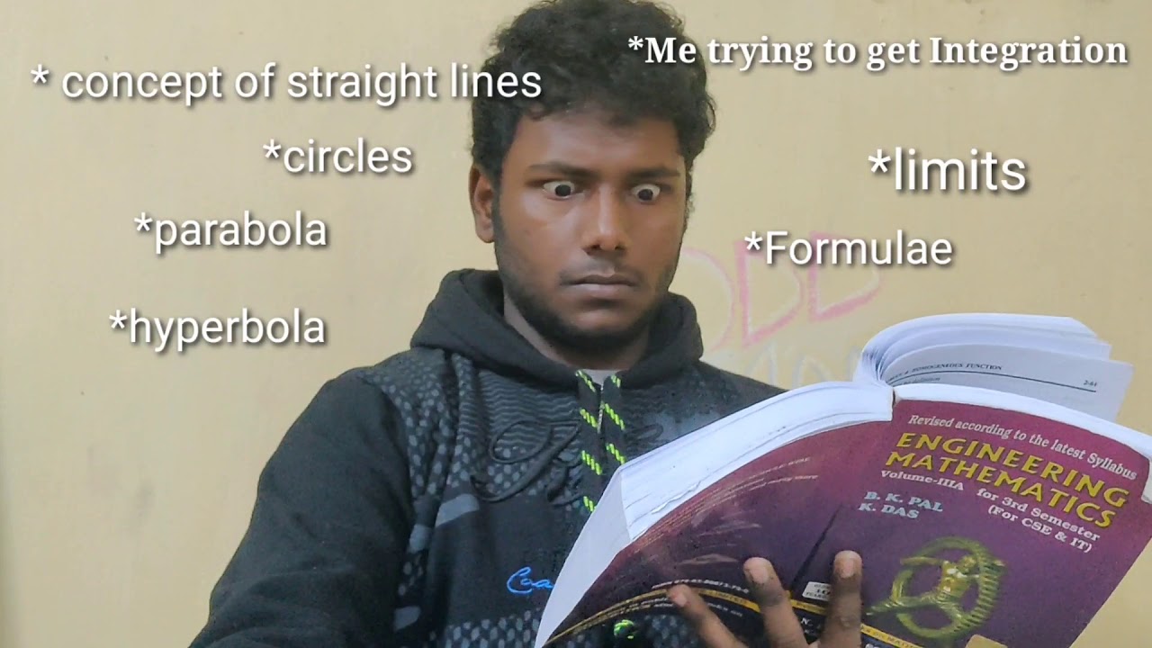 Studying Integration before exams | MEME VIDEO| The Auddy Show - YouTube