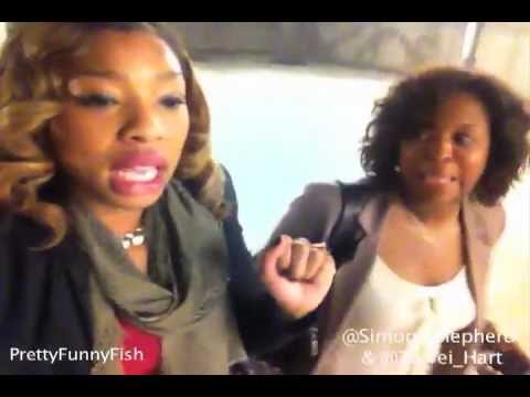 Niecy Nash & NAACP Fun with Torrei & Simone - YouTube