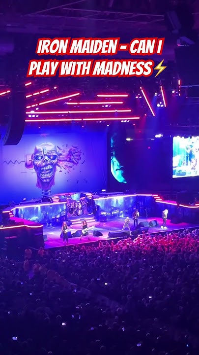 Iron Maiden - Can I Play With Madness part 2 | Live in Worcester, MA ...