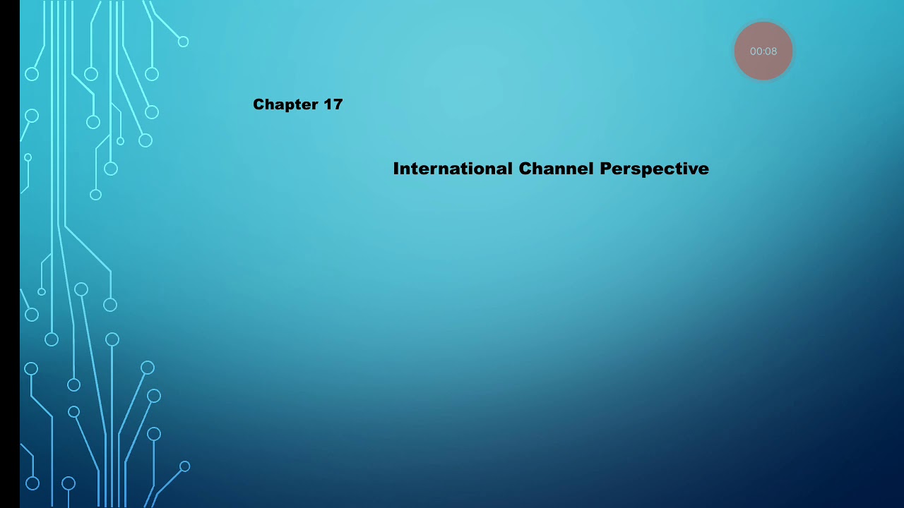Chapter 17: International Channel Perspective - YouTube