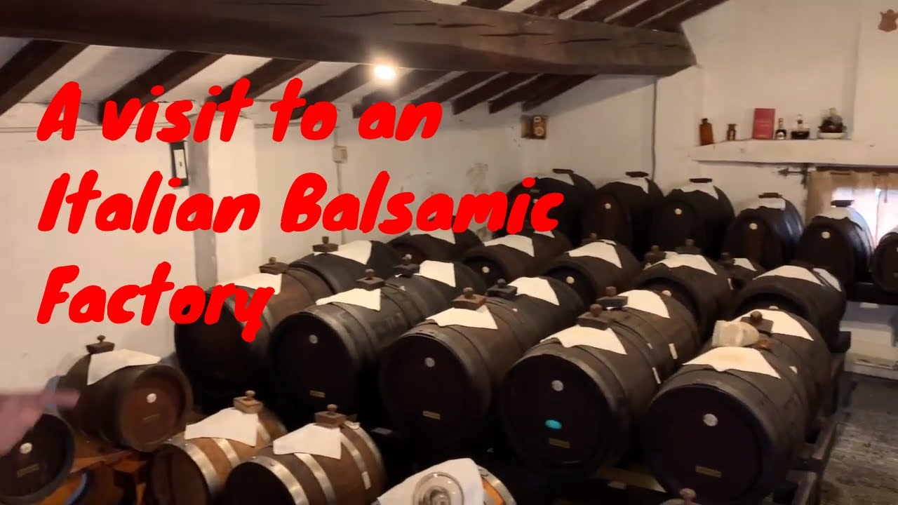 A Visit to a real Balsamic Factory in Modena Italy - YouTube