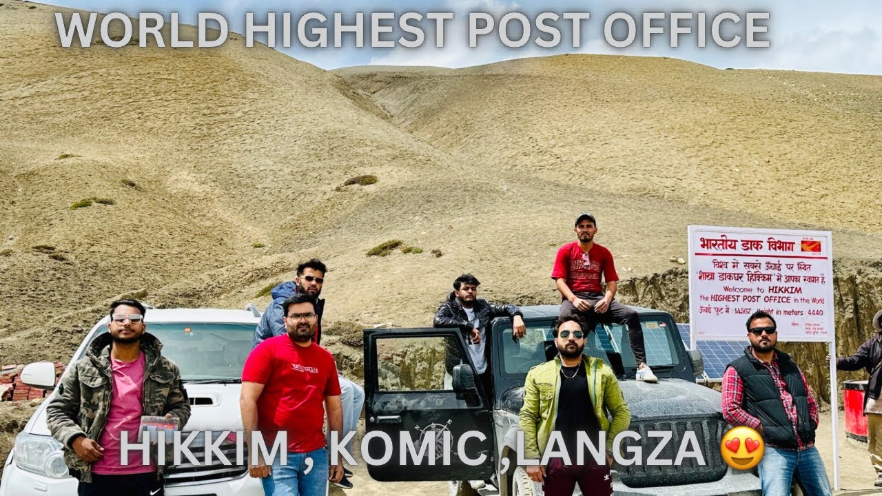 World Highest Post Office😍 || Hikkim Komic langza || Regen problem in ...