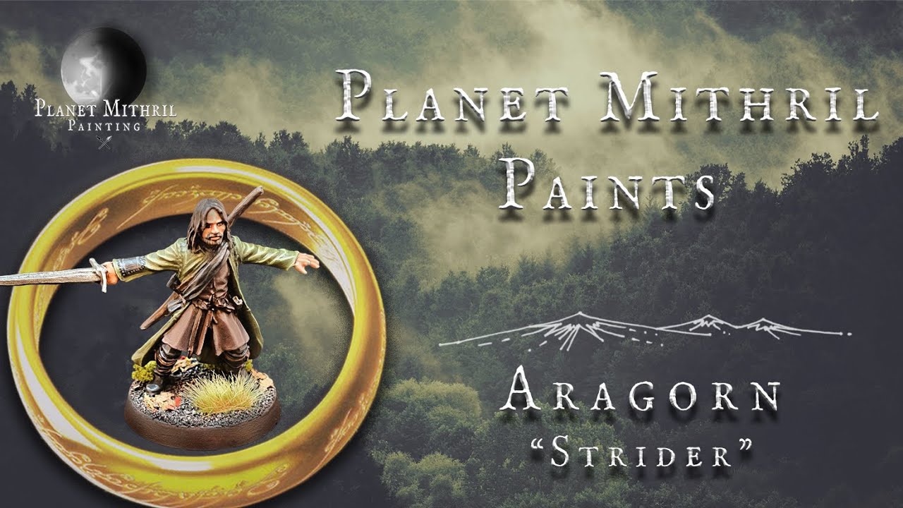 Aragorn "Strider," Painting Tutorial - YouTube