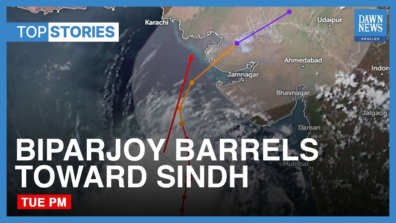 Evacuations Under Way As Biparjoy Nears Pakistan’s Coastal Belt | 𝐓𝐨𝐩 ...