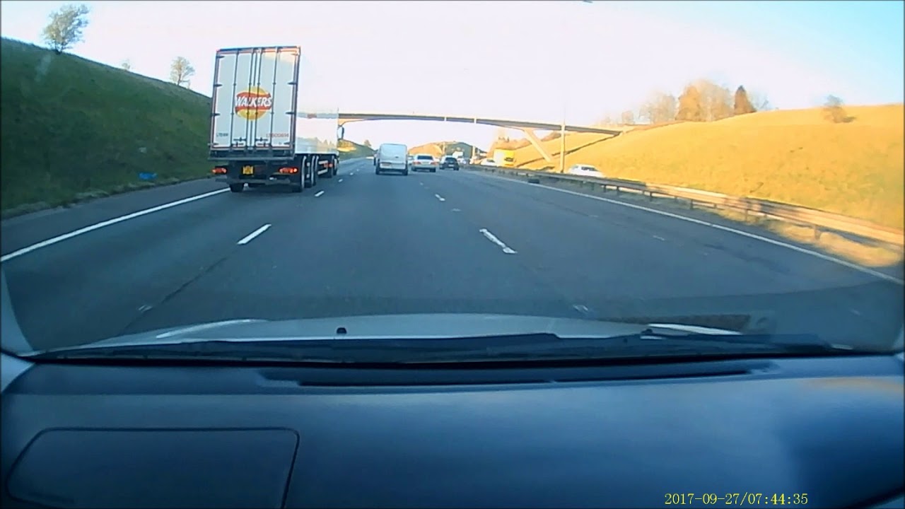 VAN HITS LORRY - YouTube