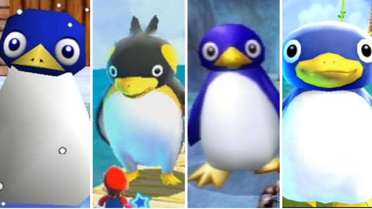 Evolution of Penguins in Super Mario Games (1996 - 2022) - YouTube