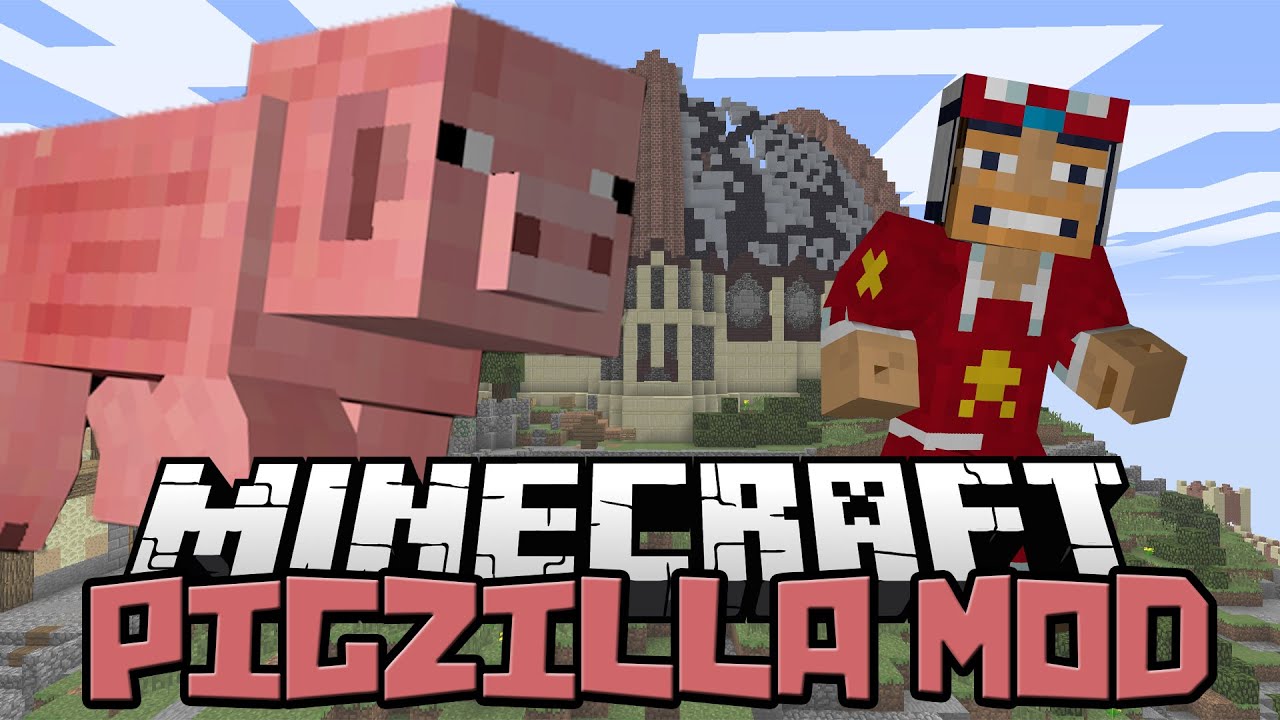 ♠ Mod Review: Pigzilla - It Fell From The Sky - Pig Meteors Mod 1.7.2 ♠ ...